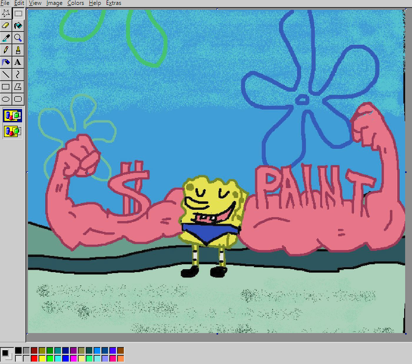 $PAINT - Spongebob Muscles