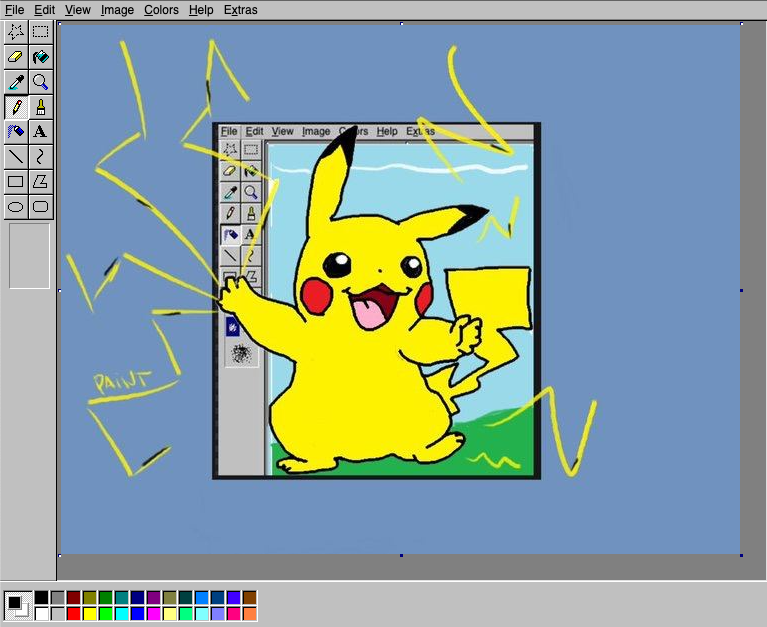 $PAINT - Pikachu Paint