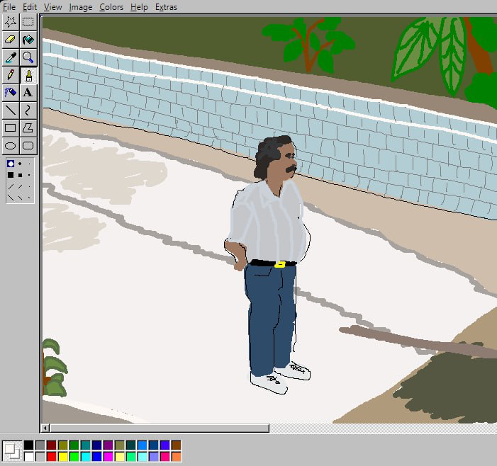 $PAINT - Pablo Escobar Standing in Empty Pool
