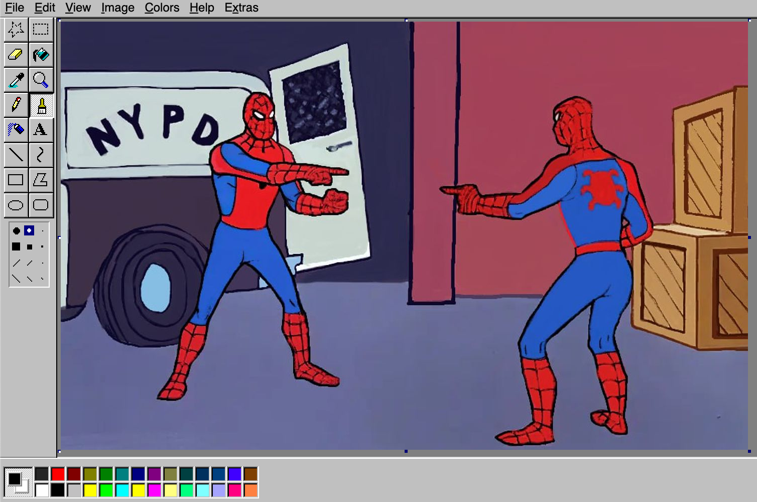 $PAINT - spiderman
